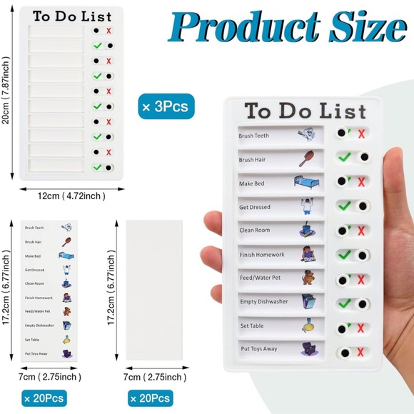 Other | Kids Chore Chart Boards With Inserts | Poshmark